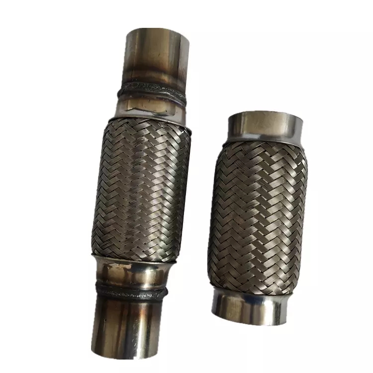 Universal Stainless Steel Exhaust Flexible Pipe with Nipples Interlock ...