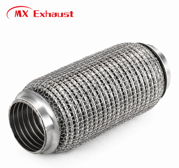 Universal Exhaust Flex Pipe with Outer Wire Mesh Interlock Layer - Buy ...